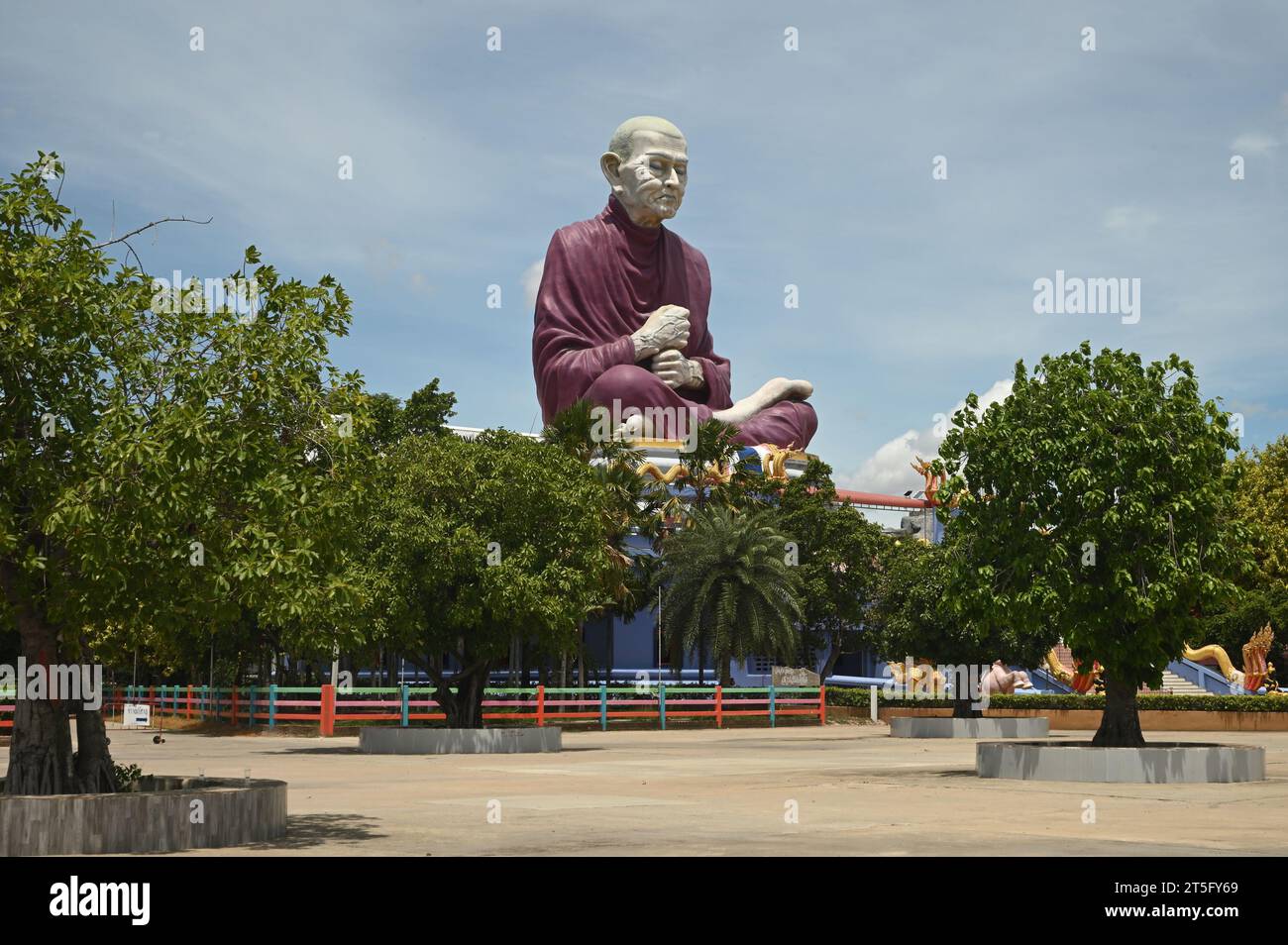 Statue of Somdej Toh or Somdej Putchariya Phromrangsi is probably the ...