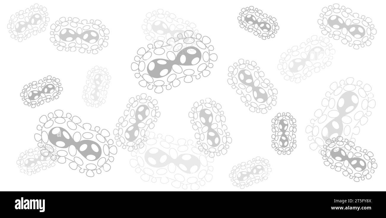 Long covid vector vectors Black and White Stock Photos & Images - Alamy