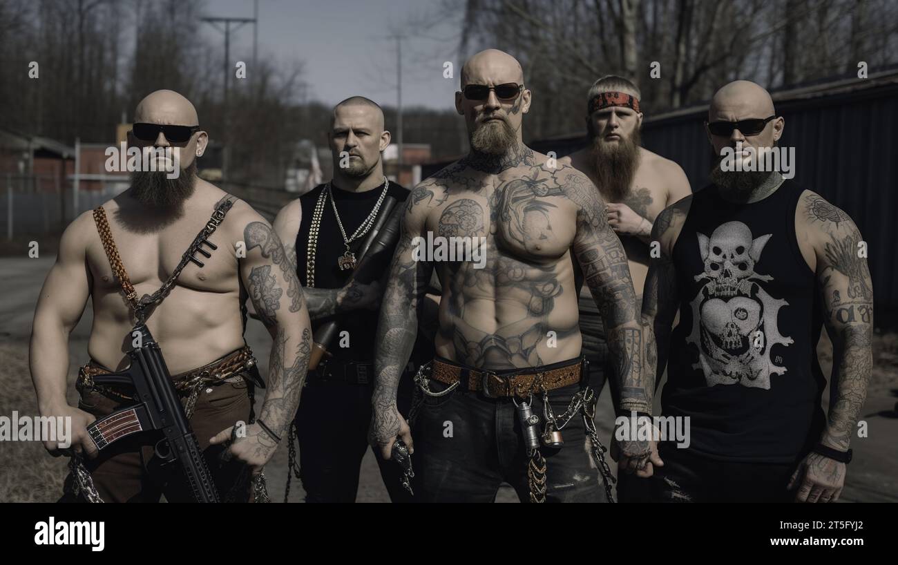 Gang members hierarchy hi-res stock photography and images - Alamy