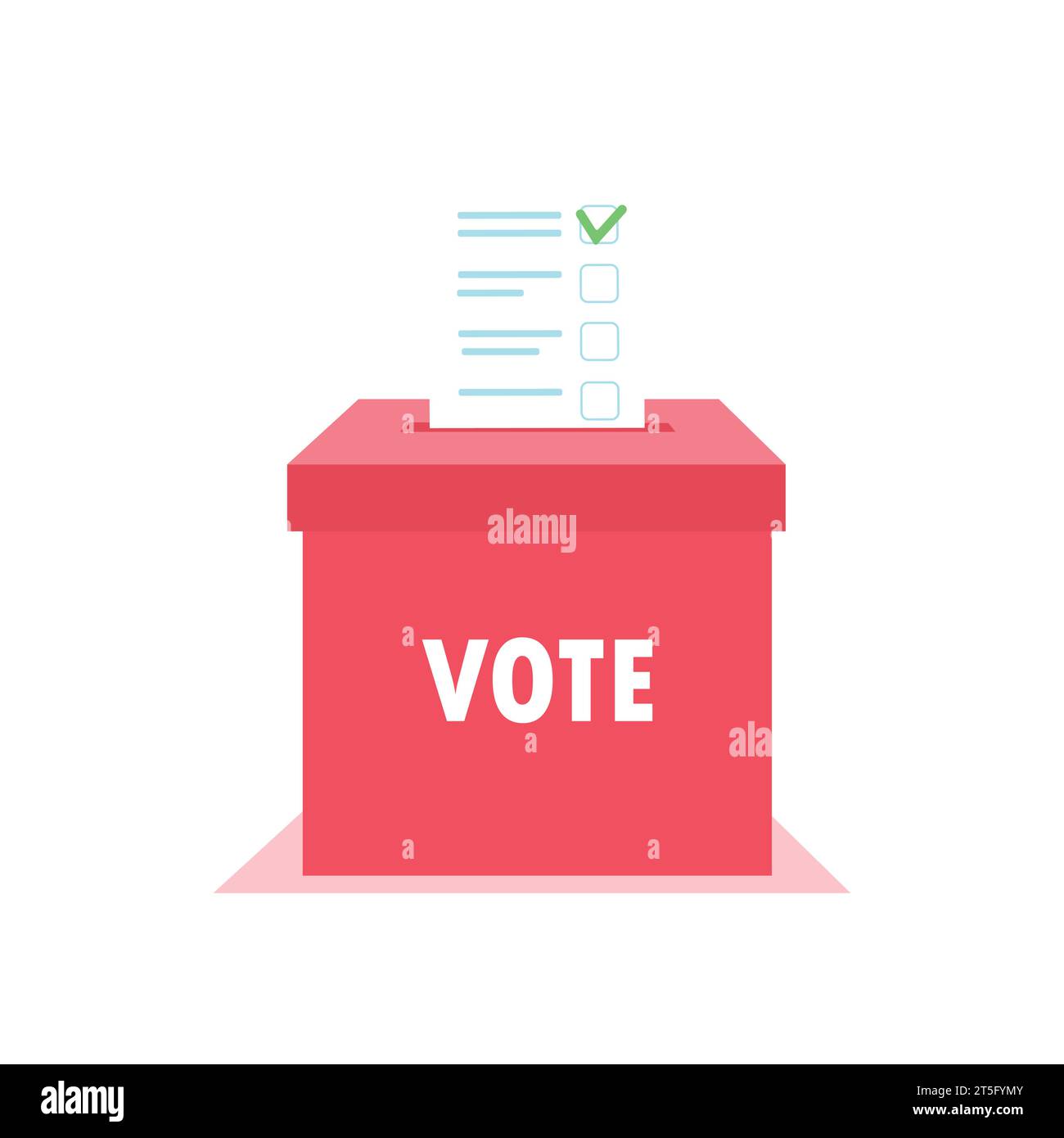Hand voting ballot box icon, Election Vote concept, Simple design for web site, logo, app, UI ...