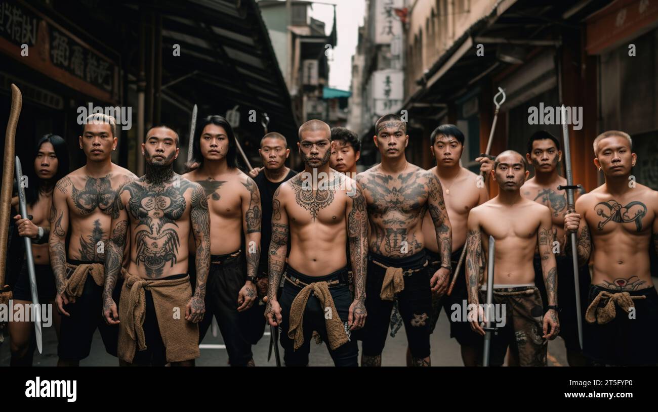Gang members hierarchy hi-res stock photography and images - Alamy