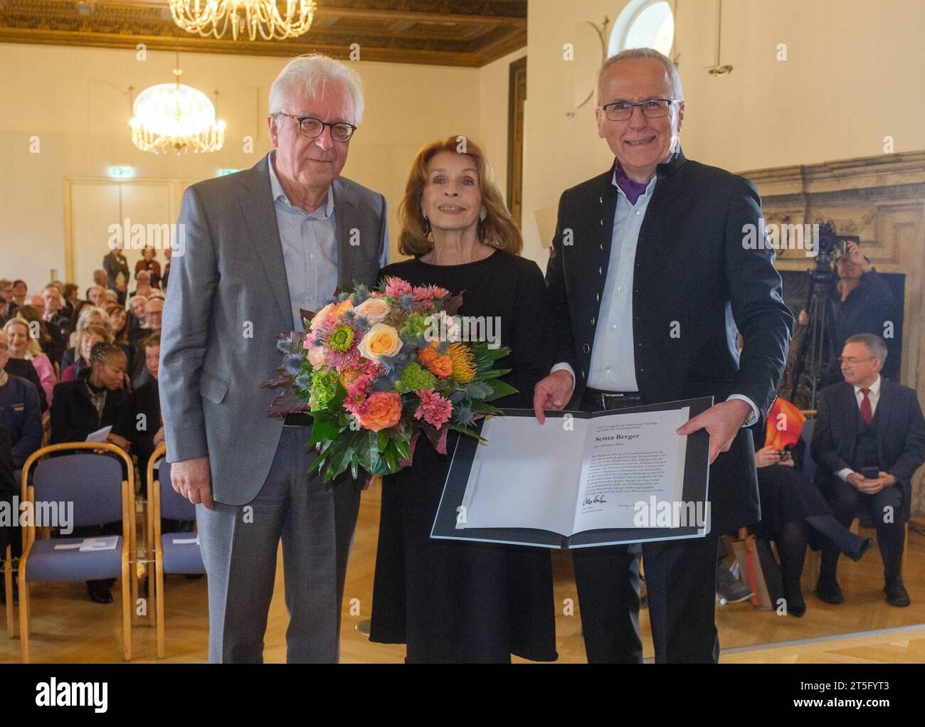 Gerd ANTHOFF, Schauspieler und Laudator, Senta BERGER, Schauspielerin ...