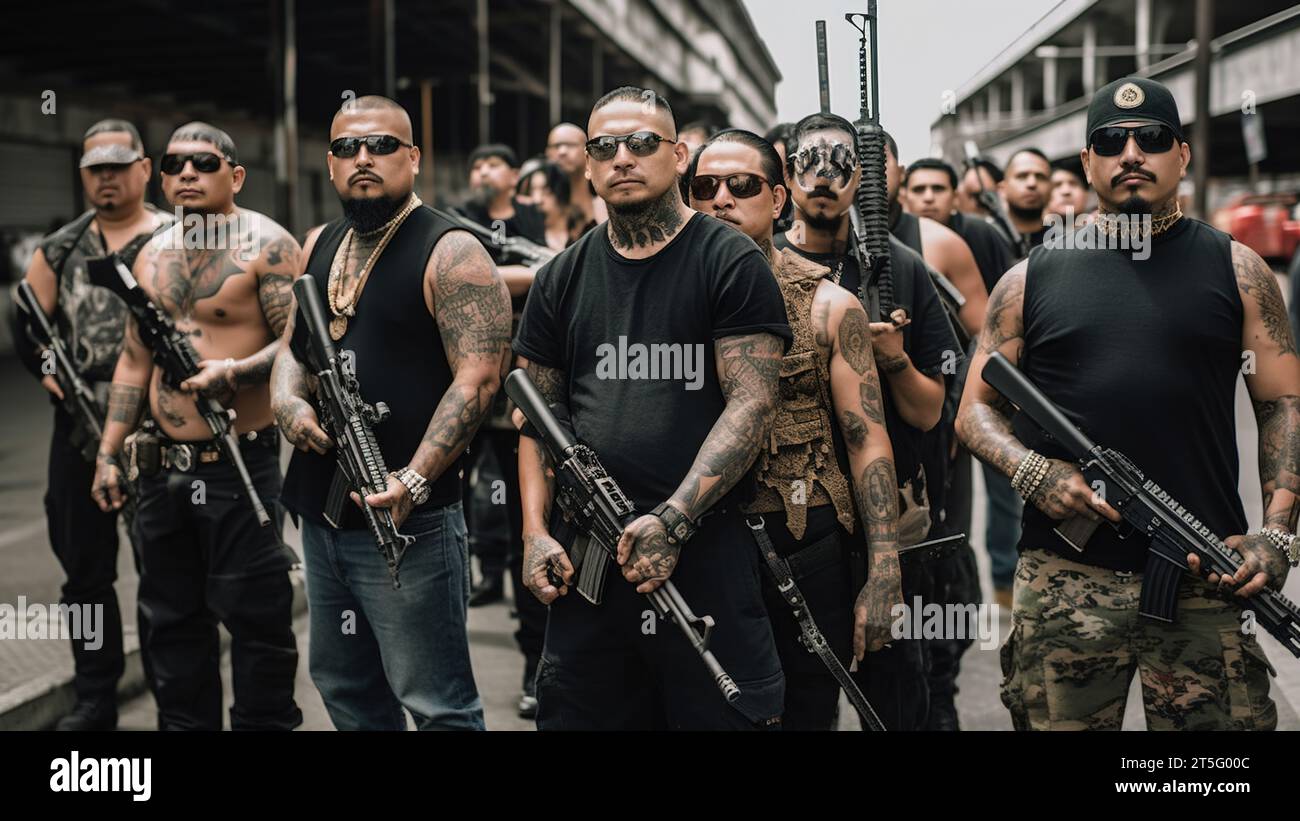 Gang members hierarchy hi-res stock photography and images - Alamy
