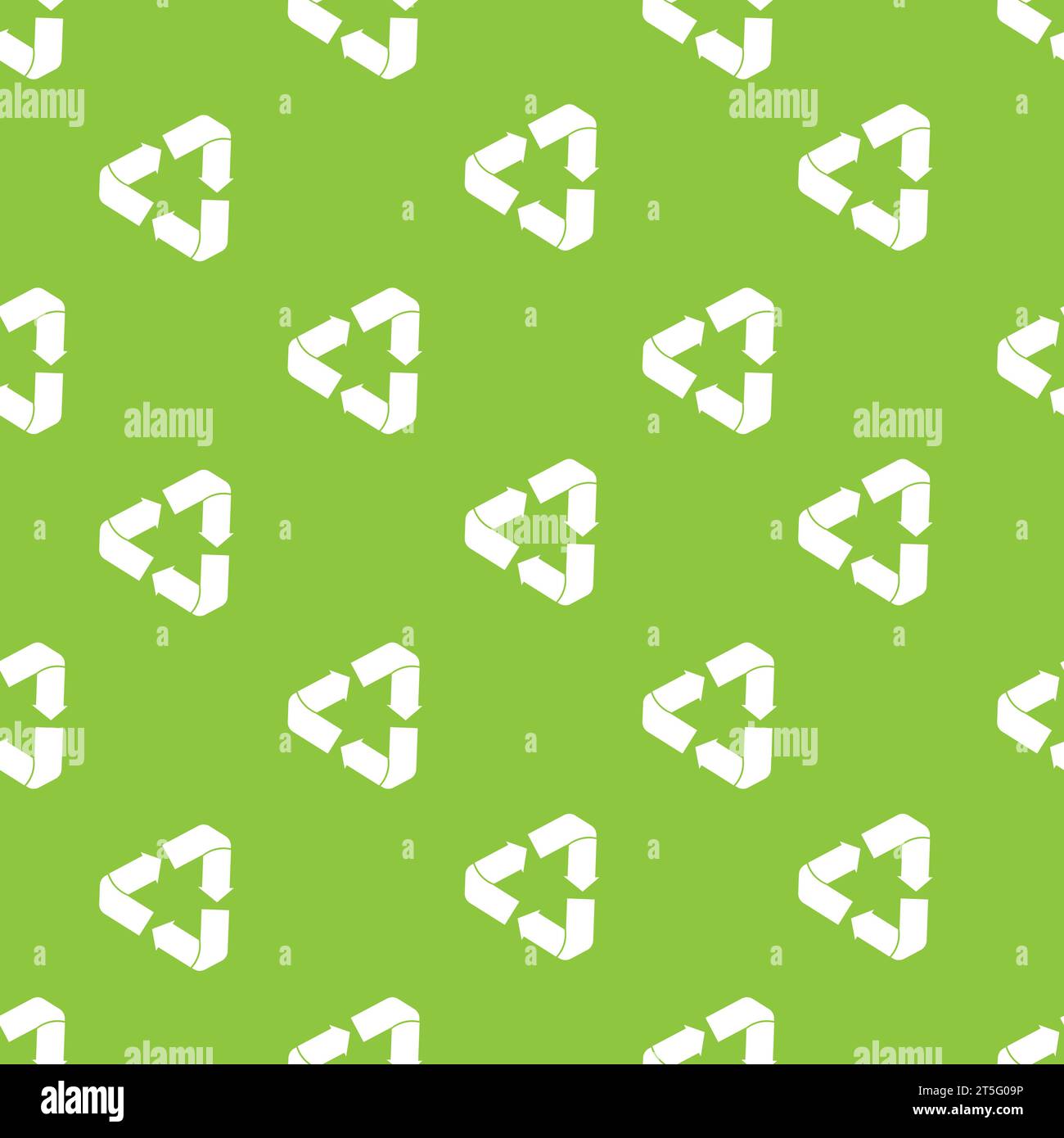Recycle triangle seamless pattern. Recycle Recycling pattern symbol ...