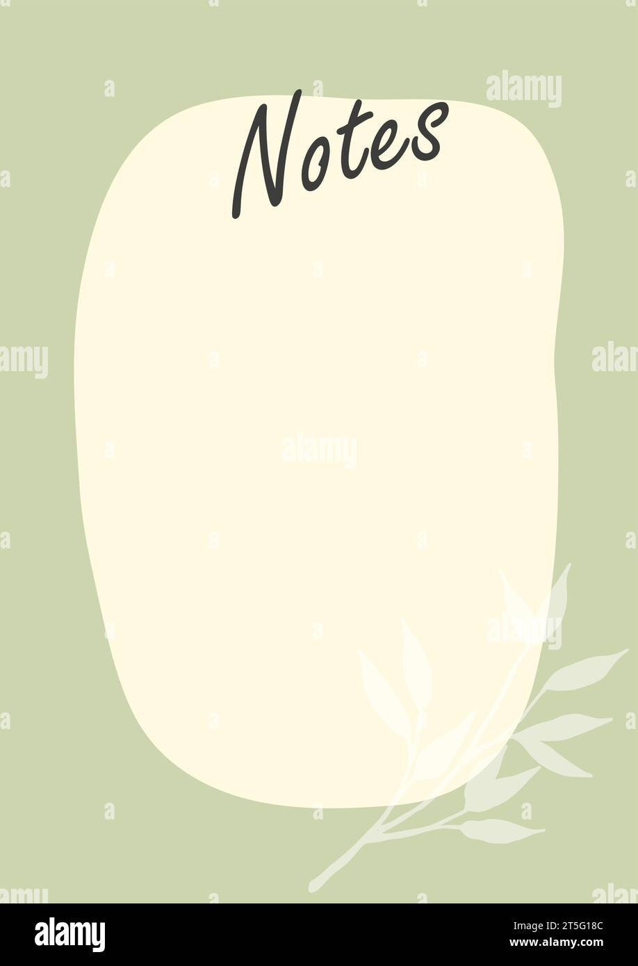 Trendy minimal planner in pastel colors with a vase of flowers in a ...