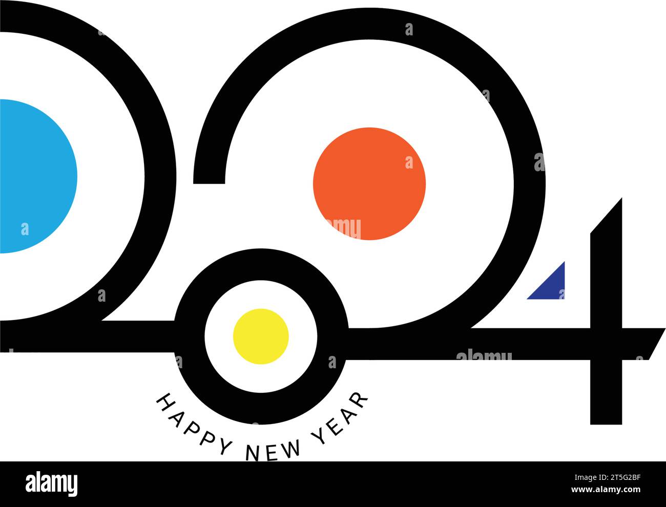 2024 typography logo design concept Stock Vector Image & Art - Alamy