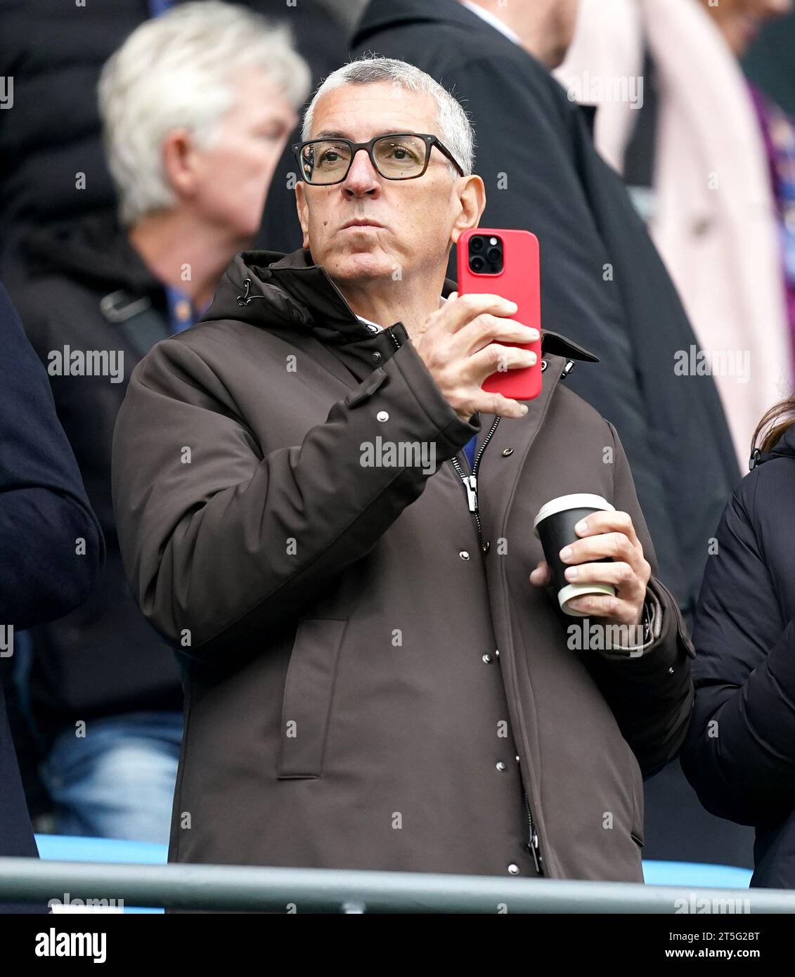 AFC Bournemouth President of Business Jim Frevola prior to the Premier ...