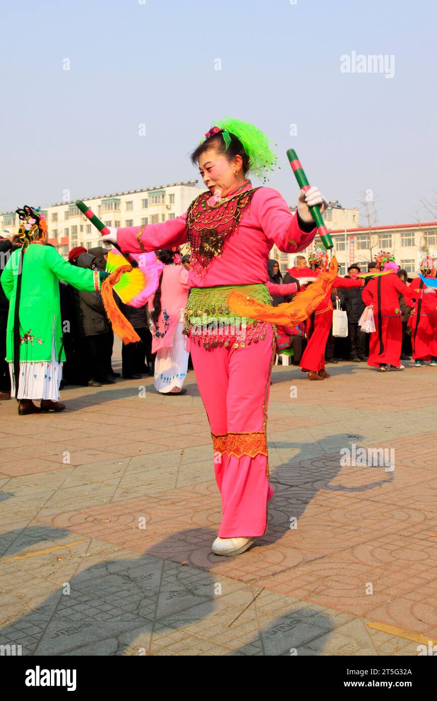 Yangko dance hi-res stock photography and images - Alamy