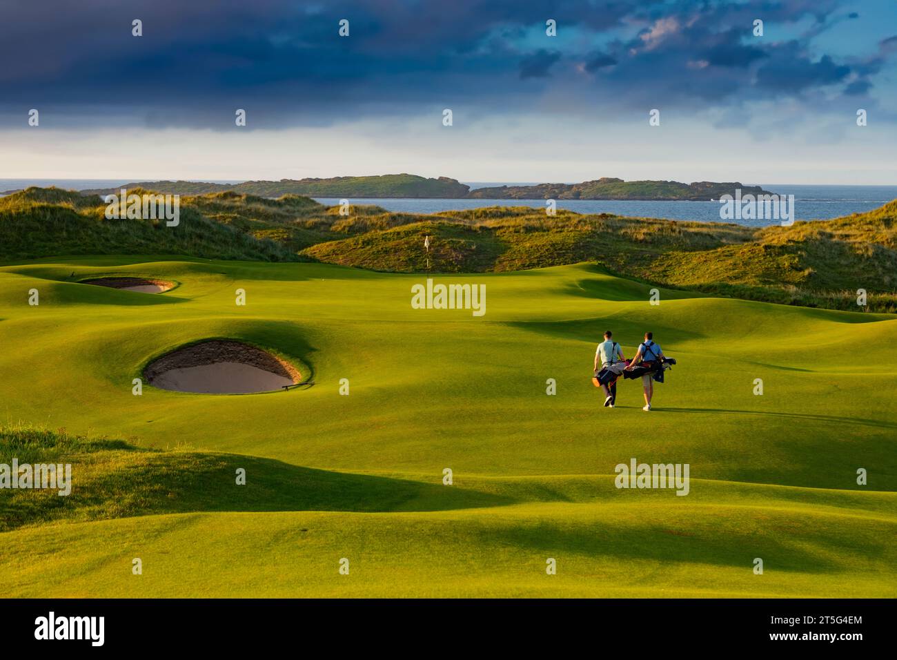 photograph of Royal Portrush Golf Club, Dunluce Links,15th Hole, County ...
