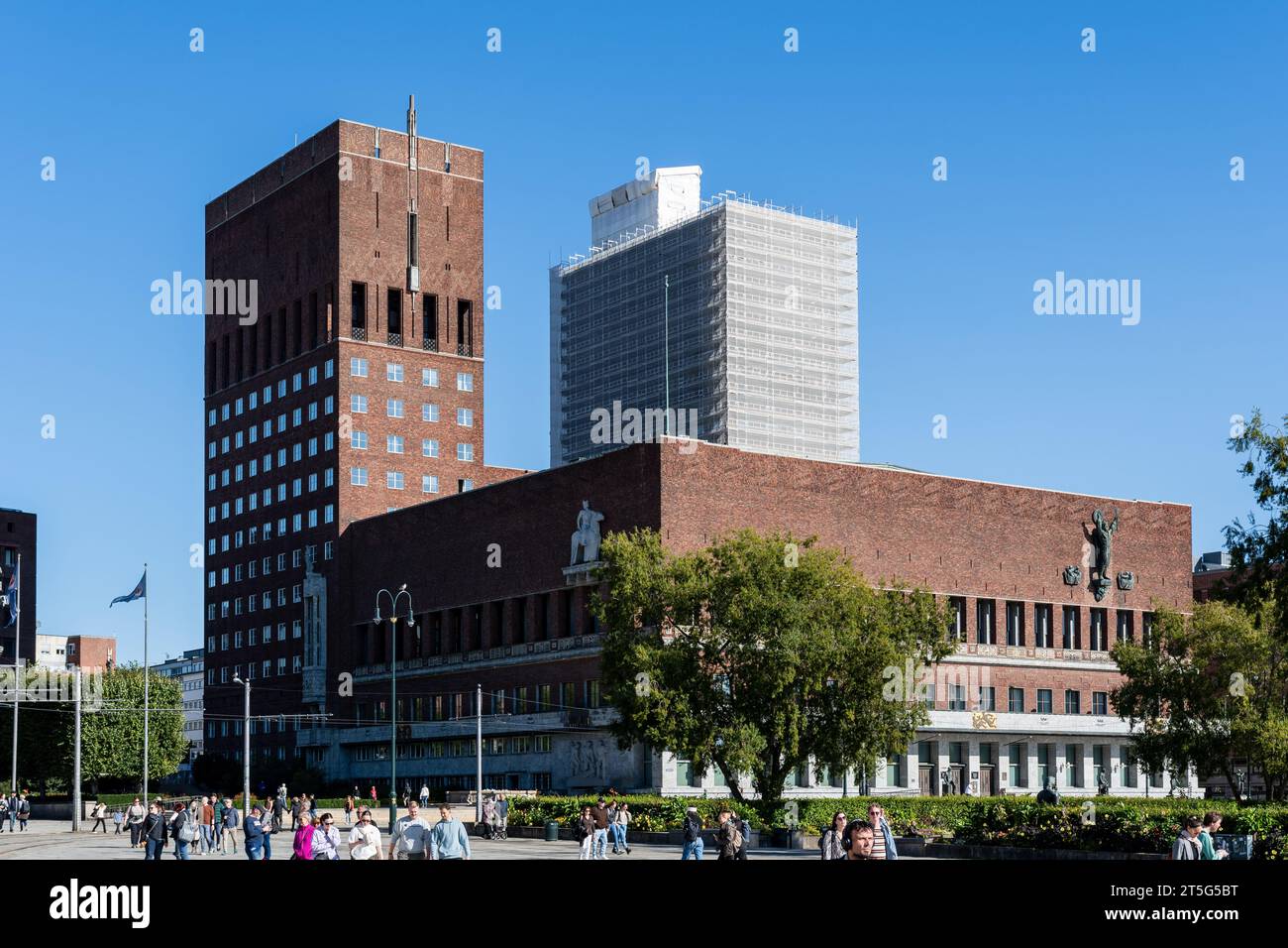Oslo town hall exterior hi-res stock photography and images - Alamy