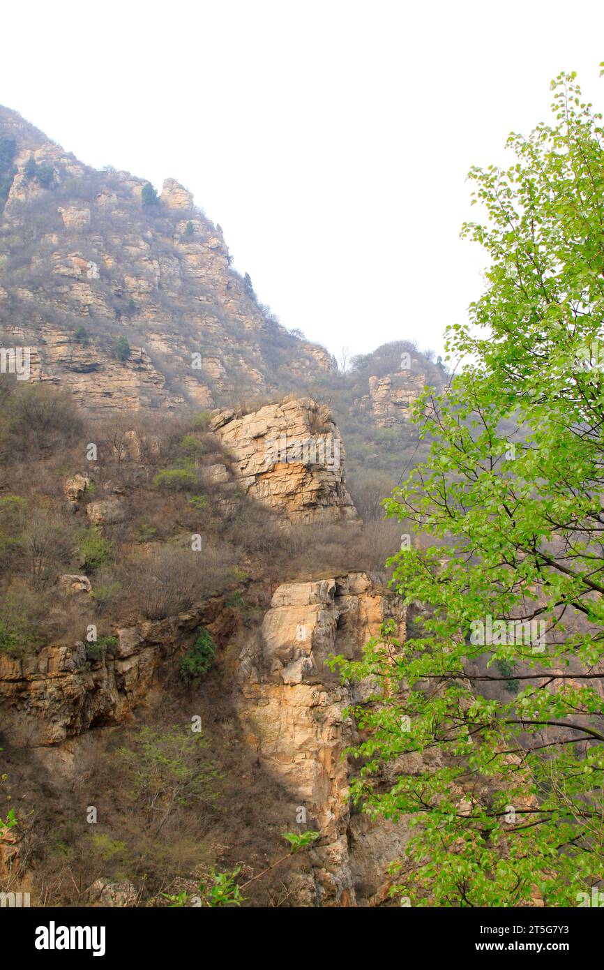 mountain natural landscape in china Stock Photo - Alamy