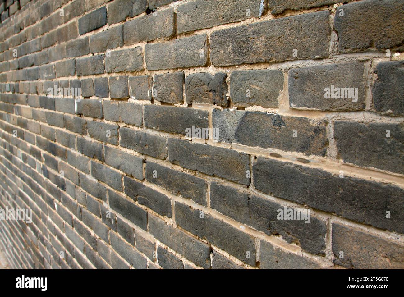 gray walls, traditional Chinese architectural style Stock Photo - Alamy