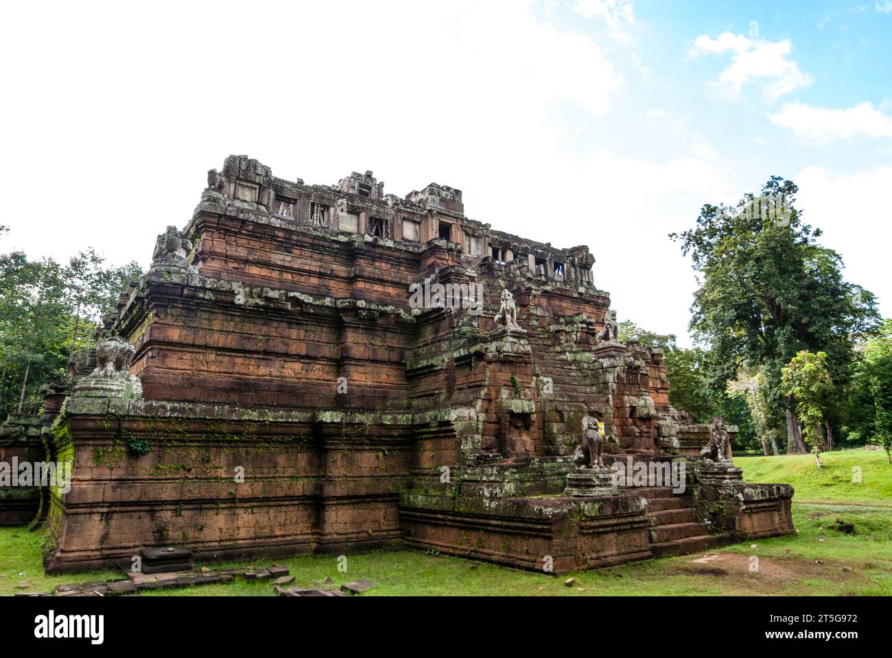 Exterior of Baphuon temple, Angkor, Cambodia, Asia Stock Photo - Alamy