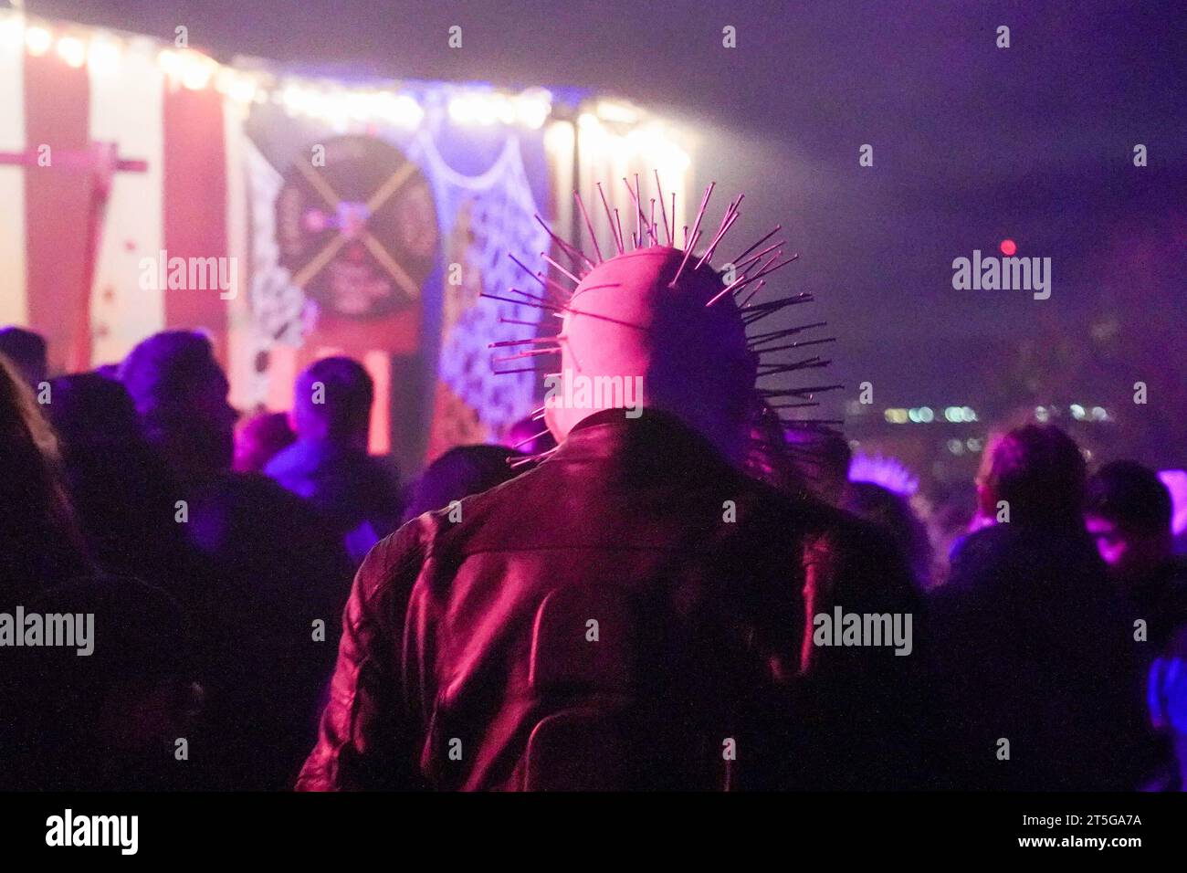 Zum letzten Mal waren die Monster von Halloween auf der Burg ...
