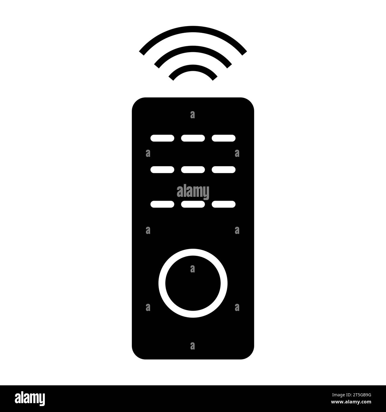 Remote tv device icon, control technology media television sign, web ...