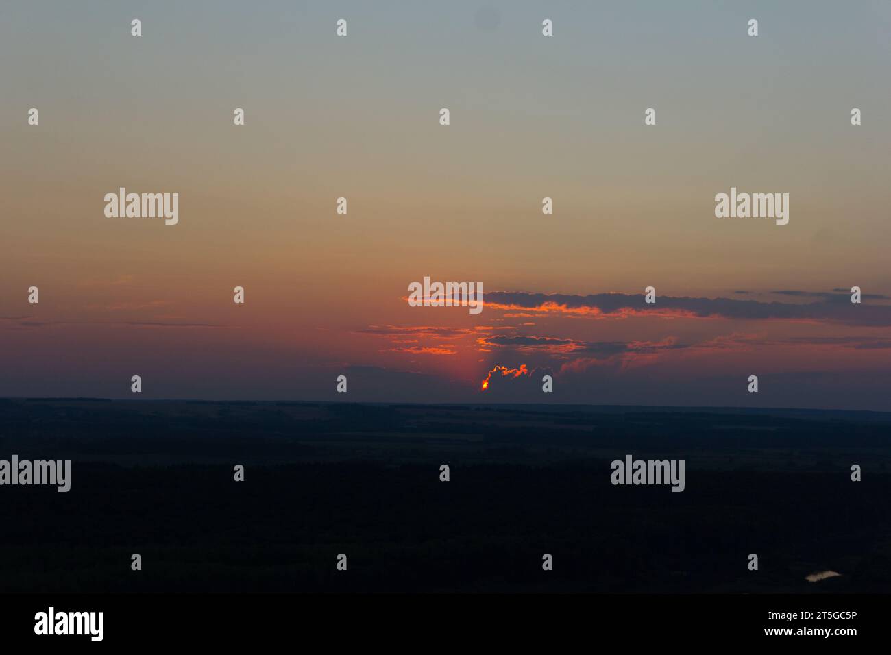 Dawn over wheat field on hi-res stock photography and images - Alamy