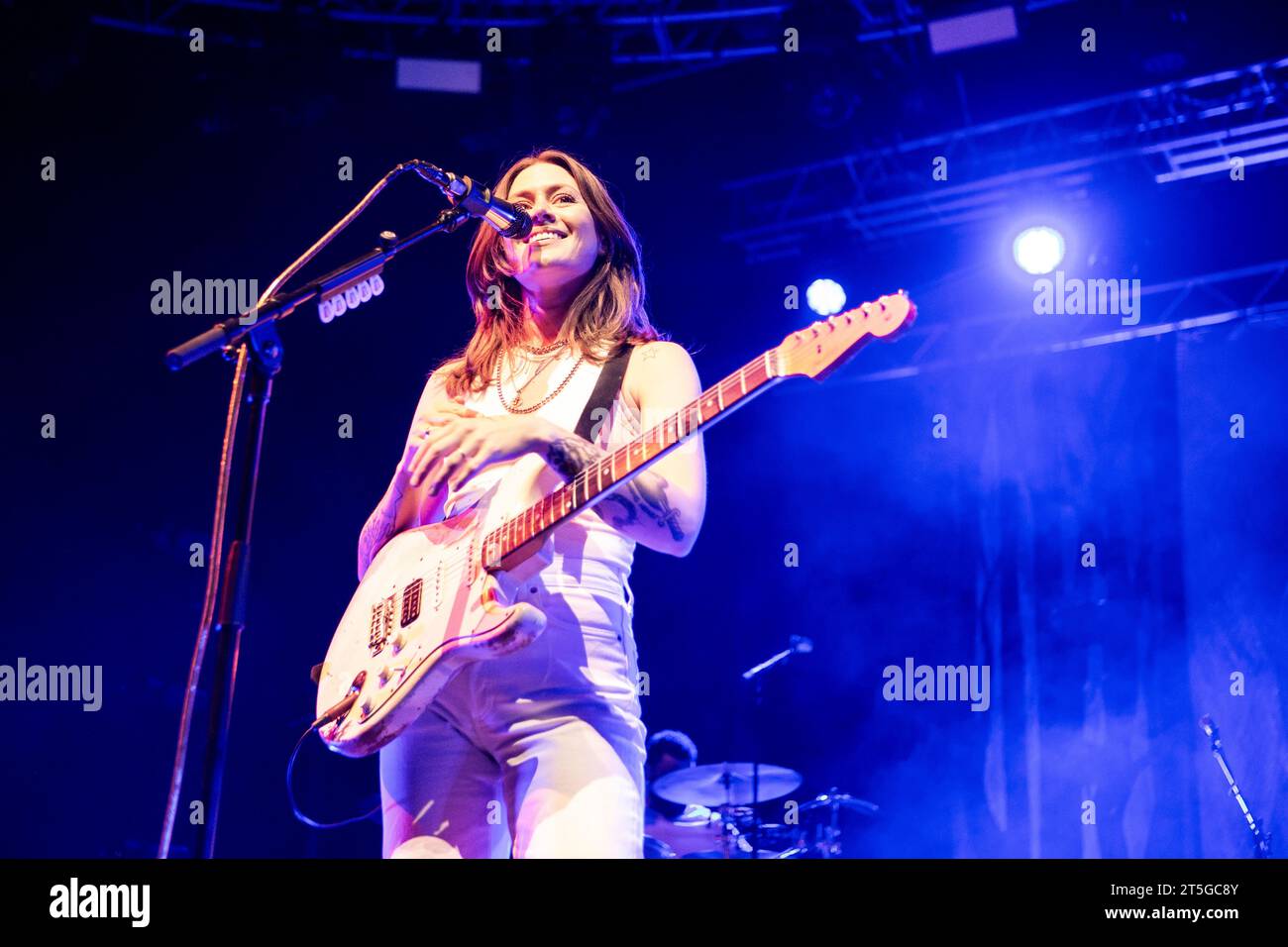 Larkin Poe in concert @ Fabrique, Milan. Pics by Davide Merli Stock ...