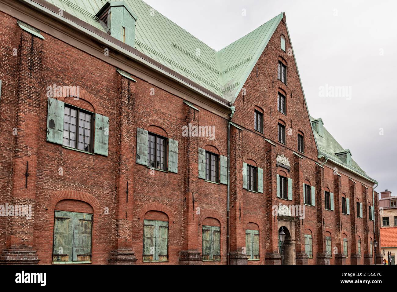 Gothenburg, Sweden: Gothenburg's Arsenal, Kronhuset. The redbrick ...