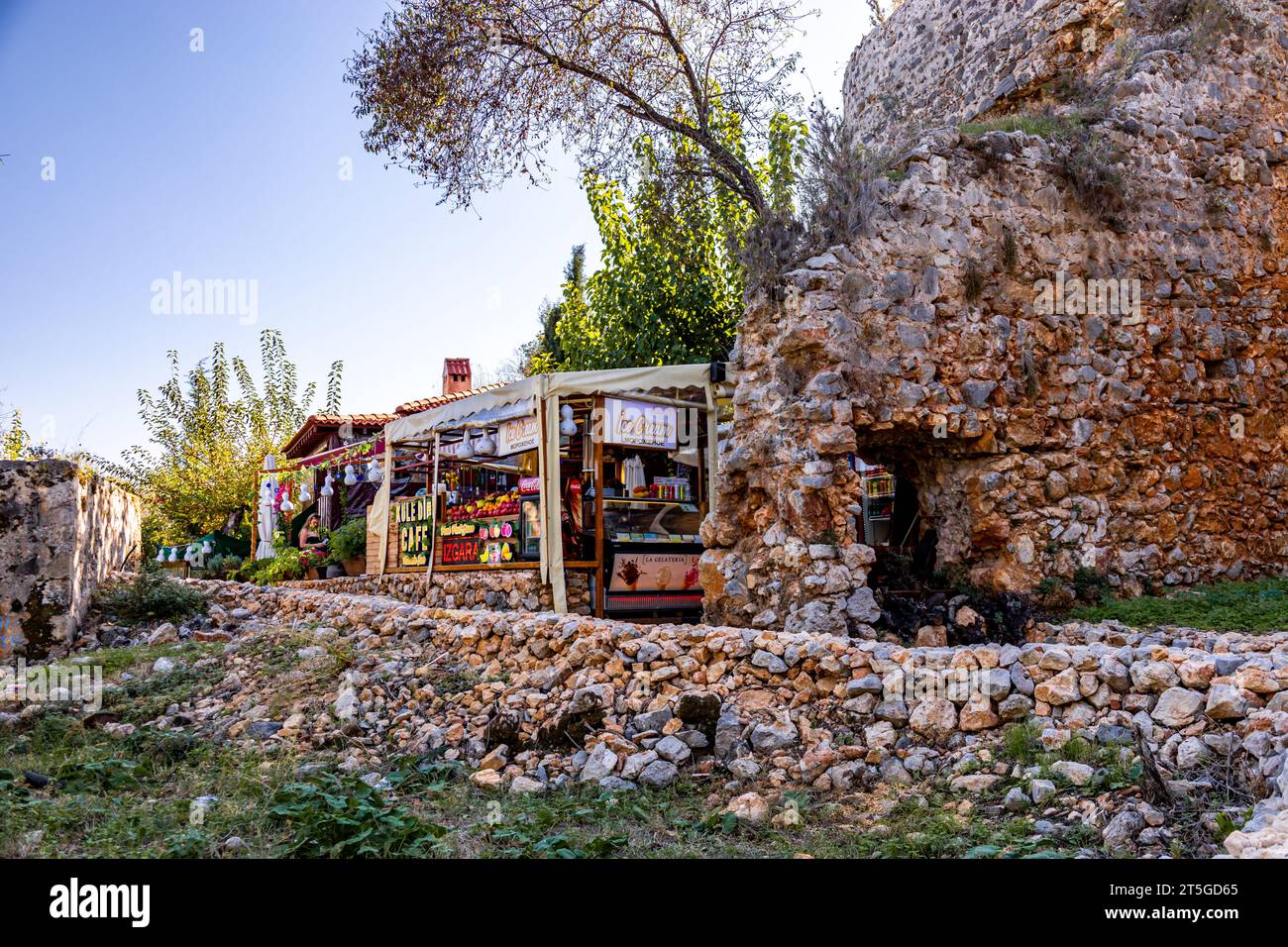 Exploring the city of Alanya with its imposing castle on the Turkish ...