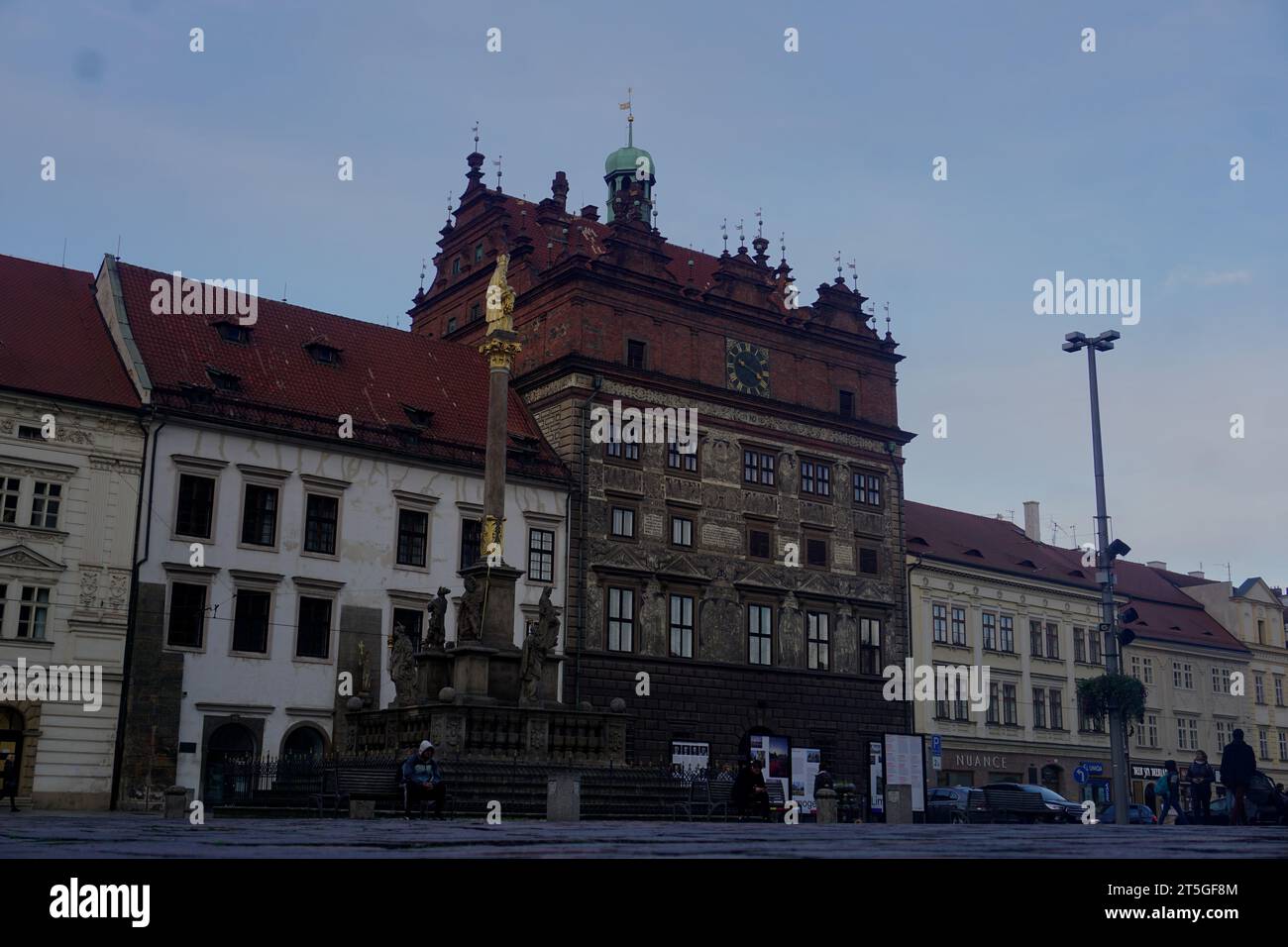 Centre of city Pilsen Stock Photo - Alamy