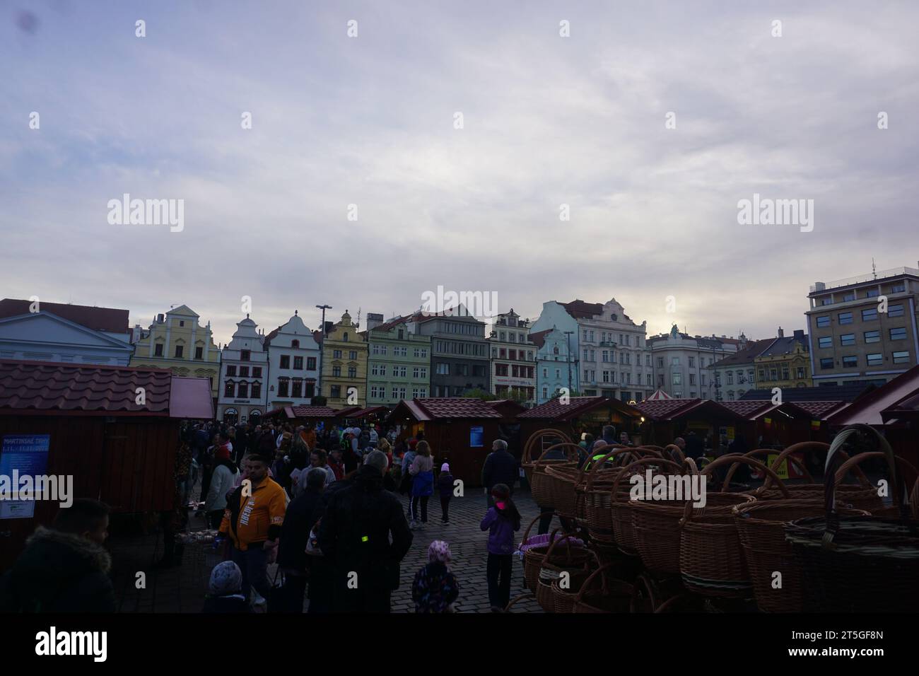 Centre of city Pilsen Stock Photo - Alamy