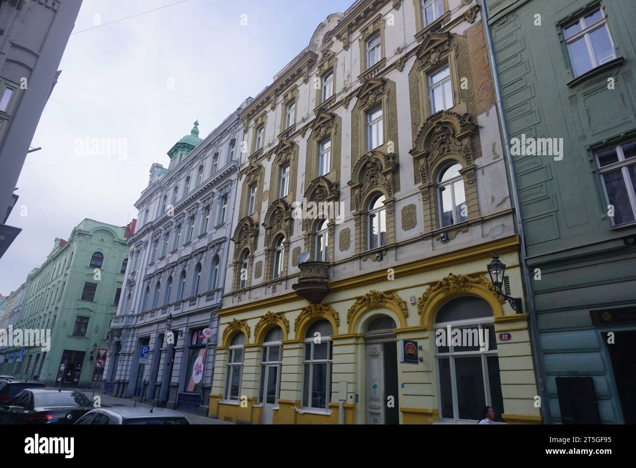 Old house in center of Pilsen Stock Photo - Alamy