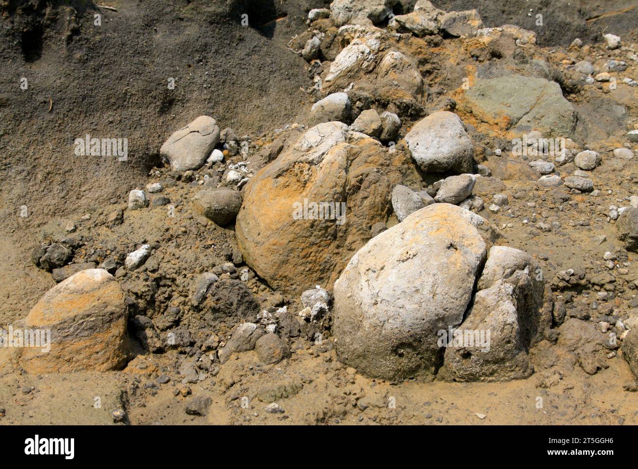 earth surface geological structure, closeup of photo Stock Photo - Alamy