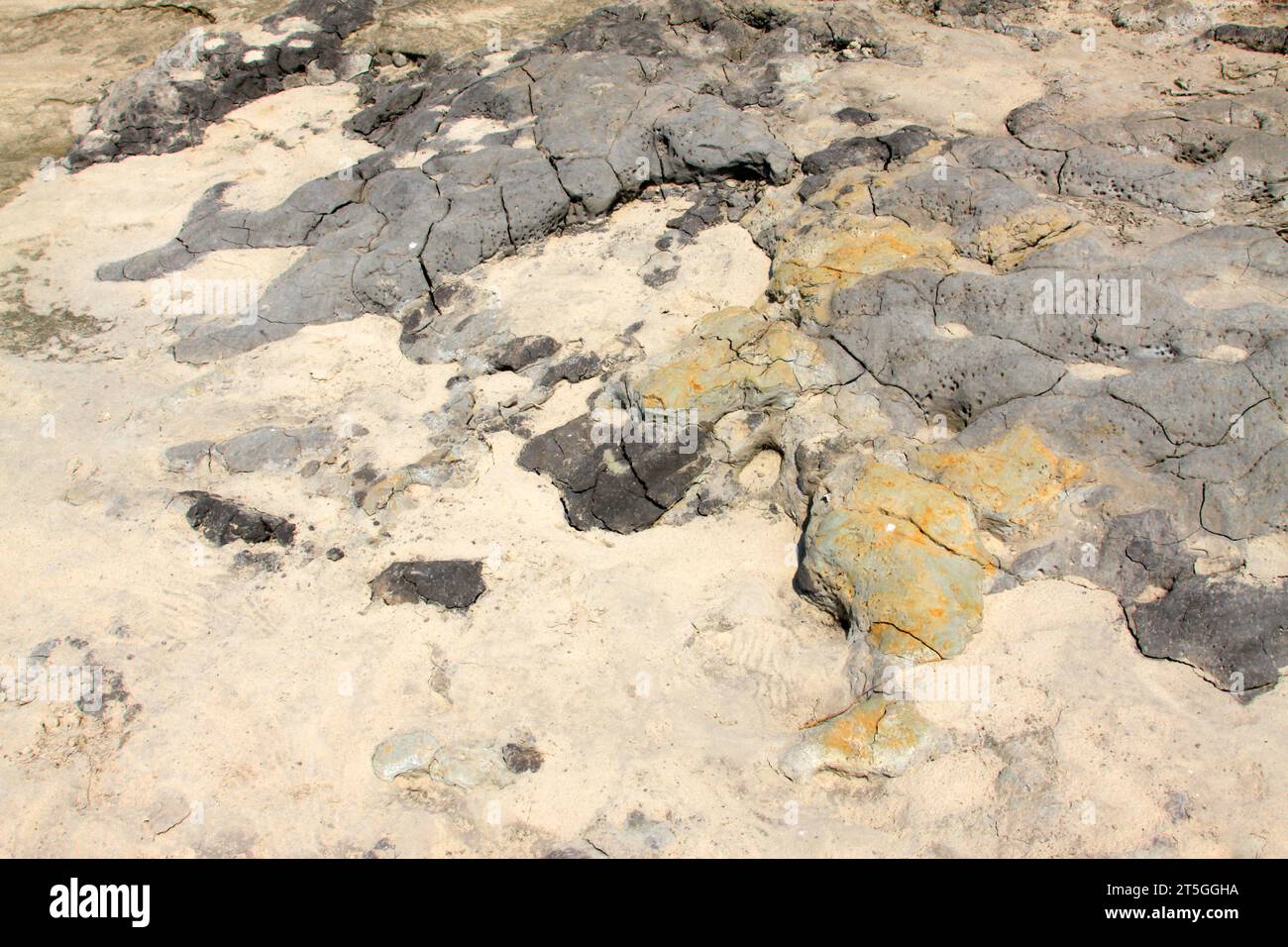earth surface geological structure, closeup of photo Stock Photo - Alamy