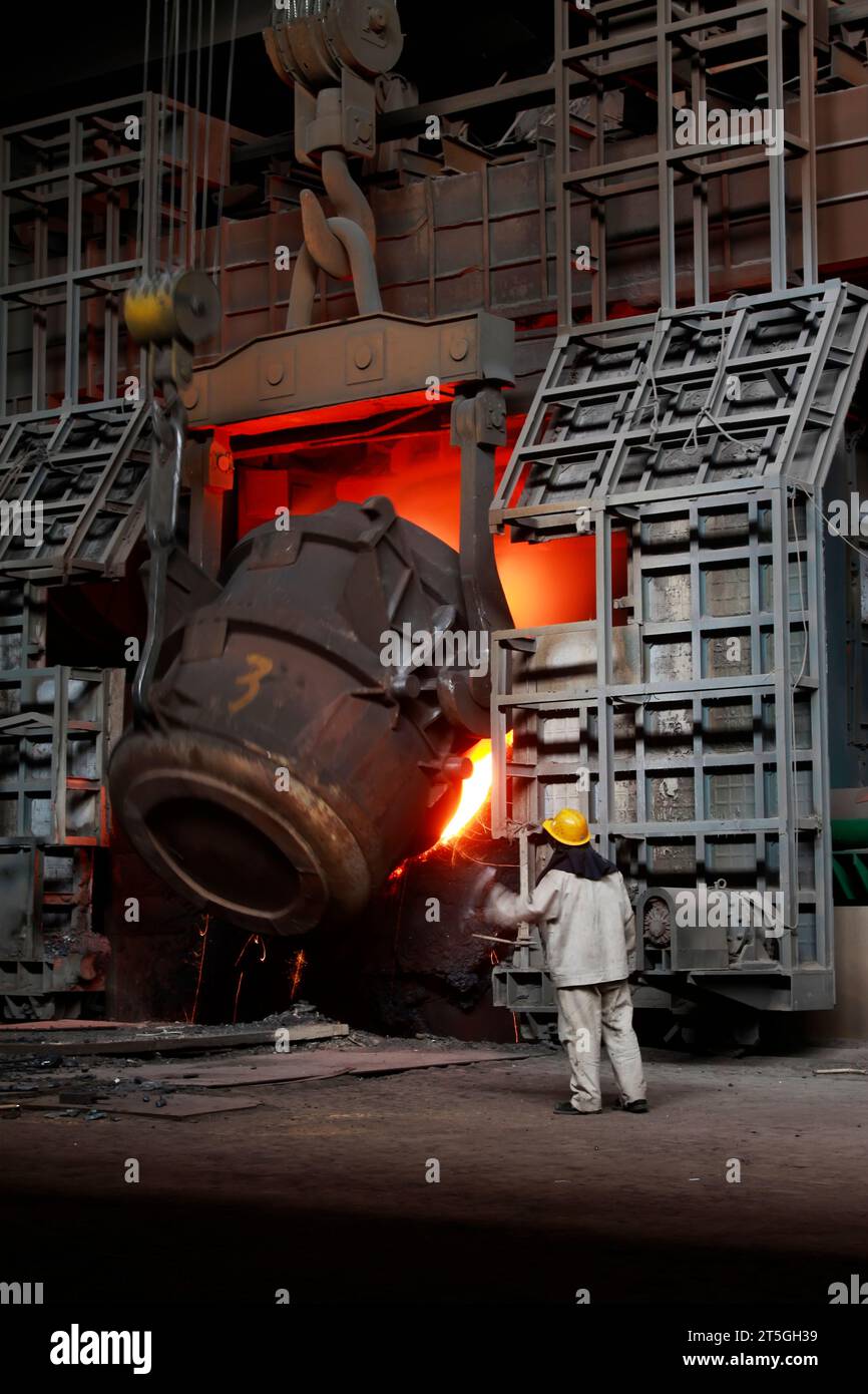 Blast furnace steel clothing hi-res stock photography and images - Alamy