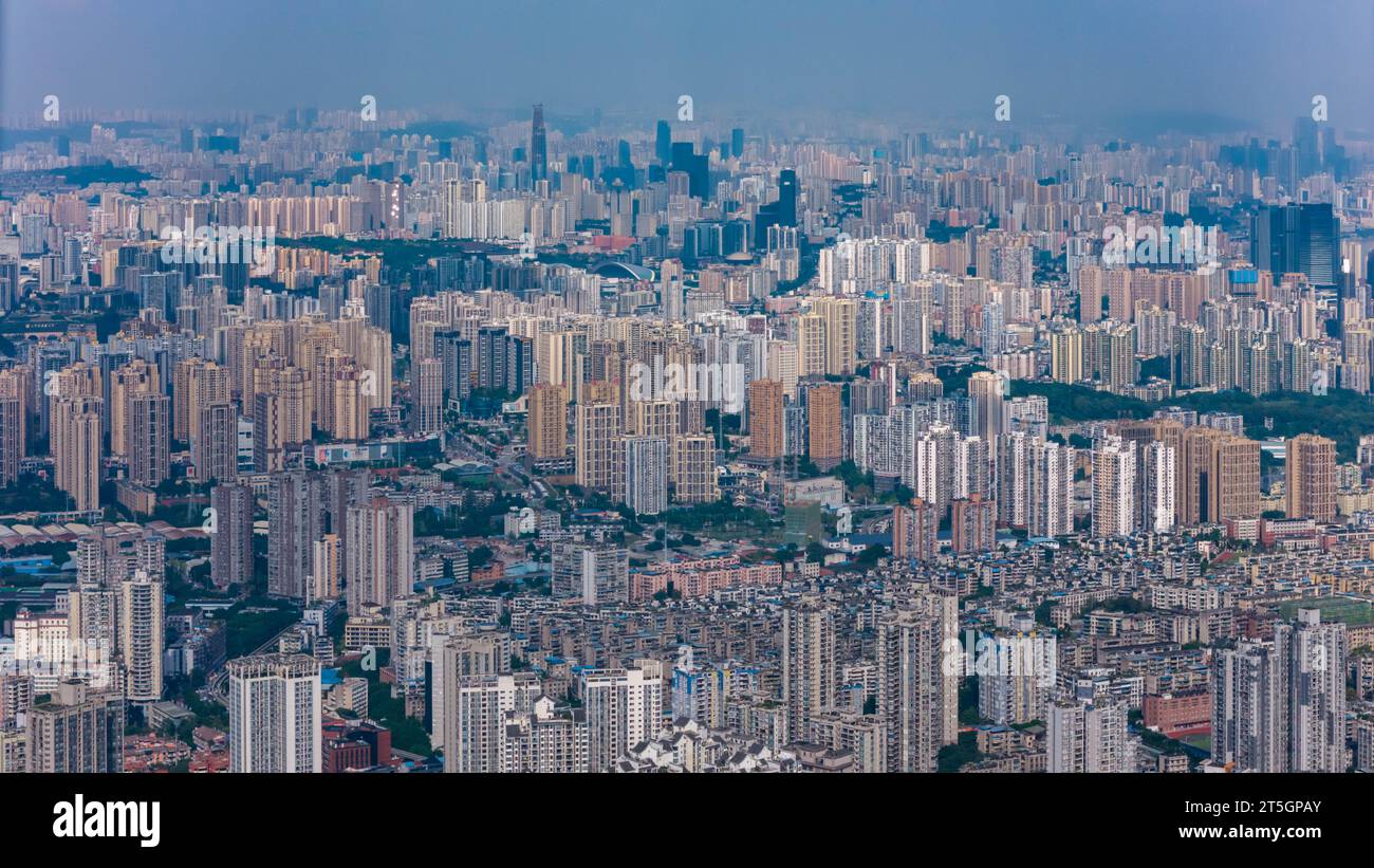 CHONGQING, CHINA - NOVEMBER 5, 2023 - High-rise buildings are seen in ...