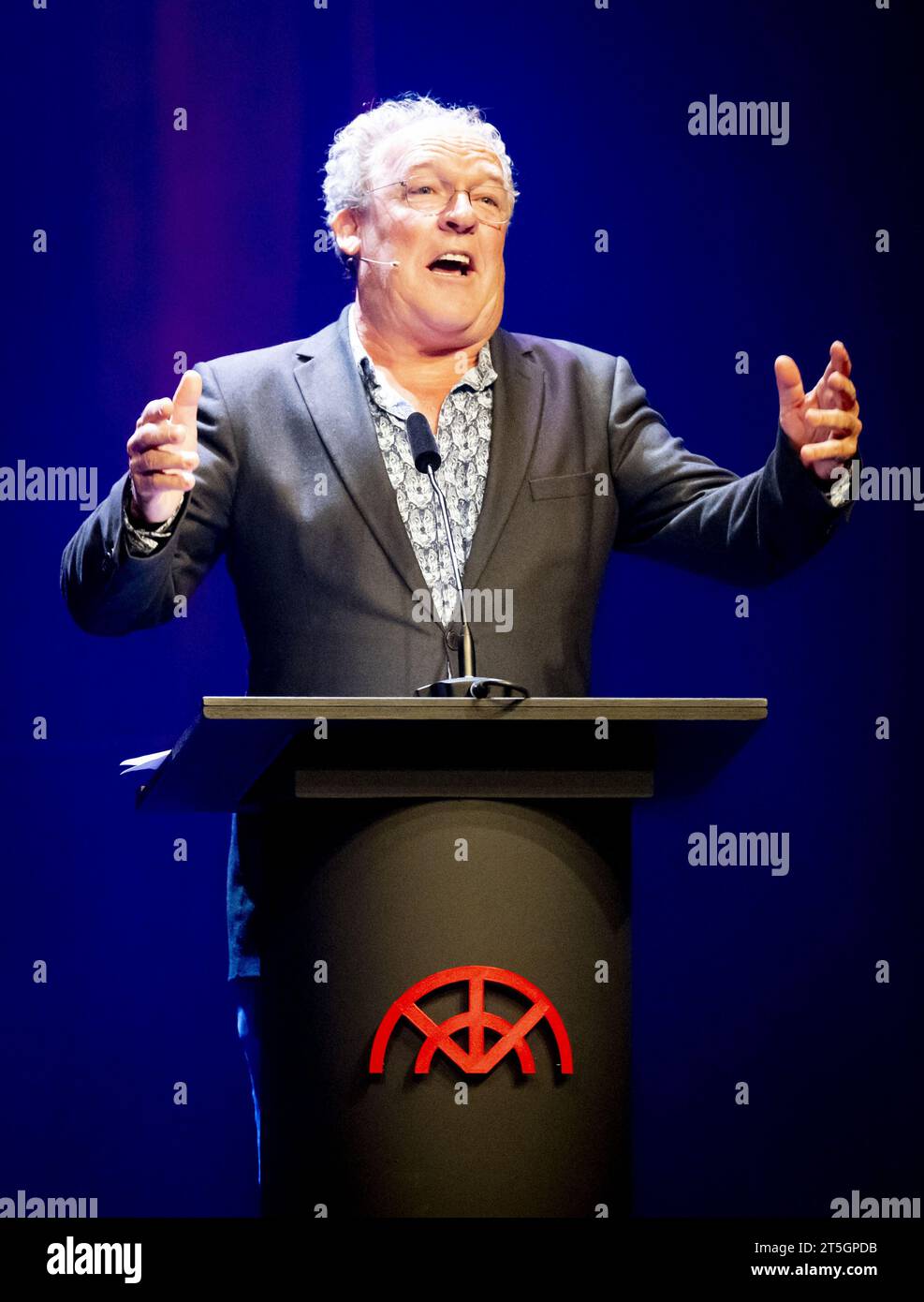 AMSTERDAM - Bert Visscher presented during the presentation of the ...