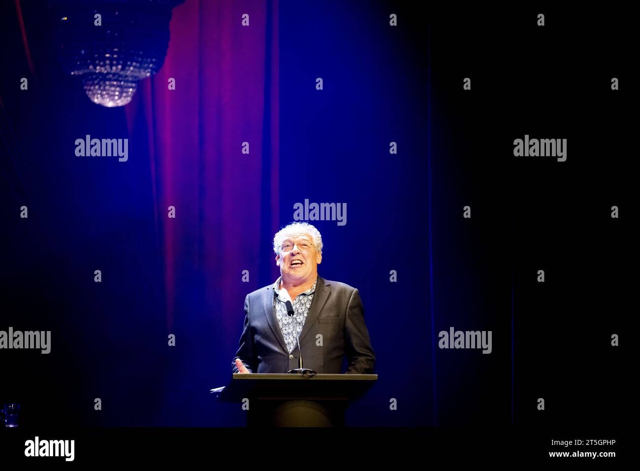 AMSTERDAM - Bert Visscher presented during the presentation of the ...