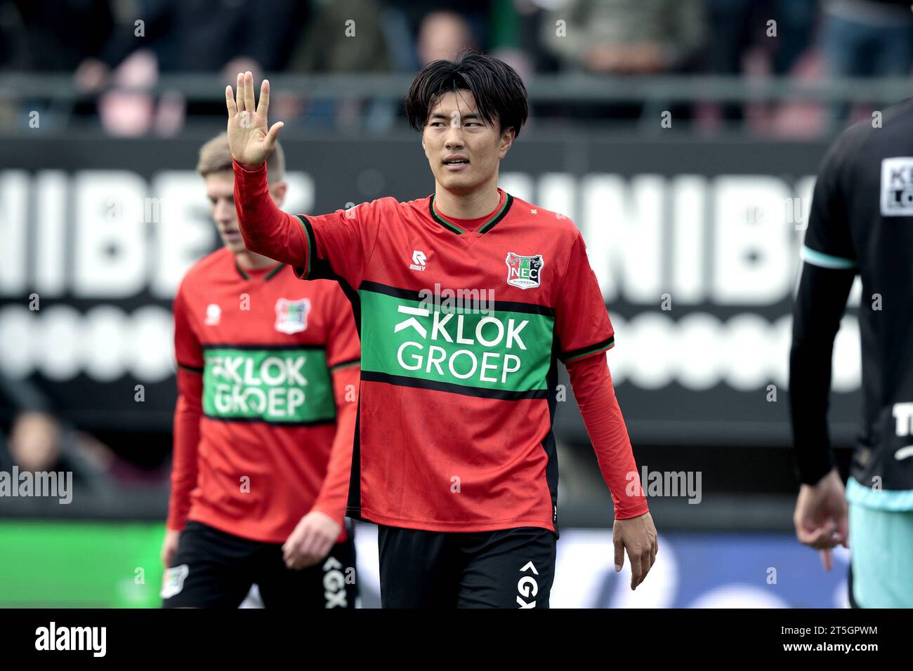 NIJMEGEN - Koki Ogawa of NEC Nijmegen during the Dutch Eredivisie match between NEC and FC ...