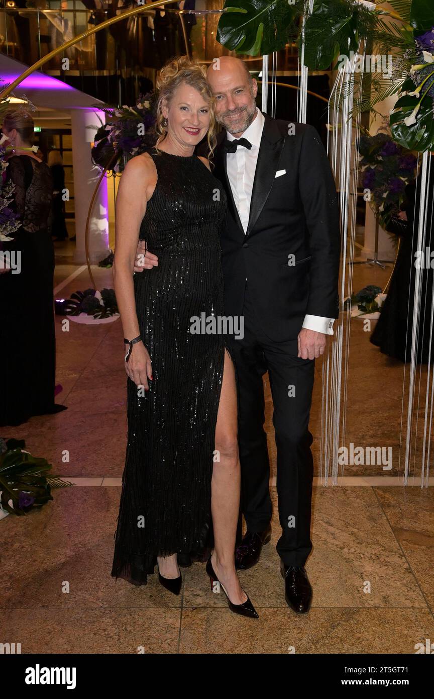 Heike Henkel mit Ehemann Paul Meier beim 41. Deutschen SportpresseBall ...