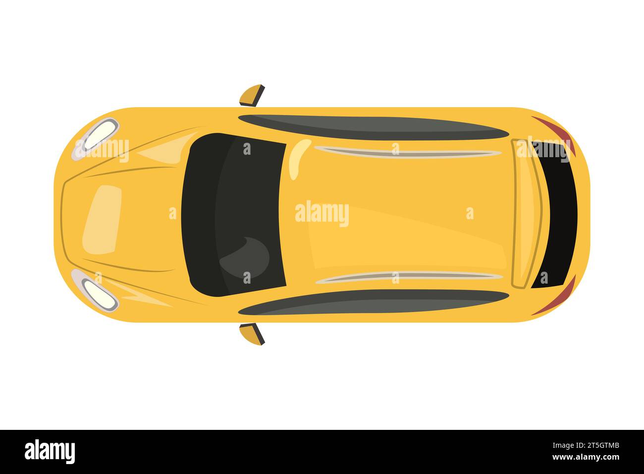 Overhead street view Stock Vector Images - Alamy