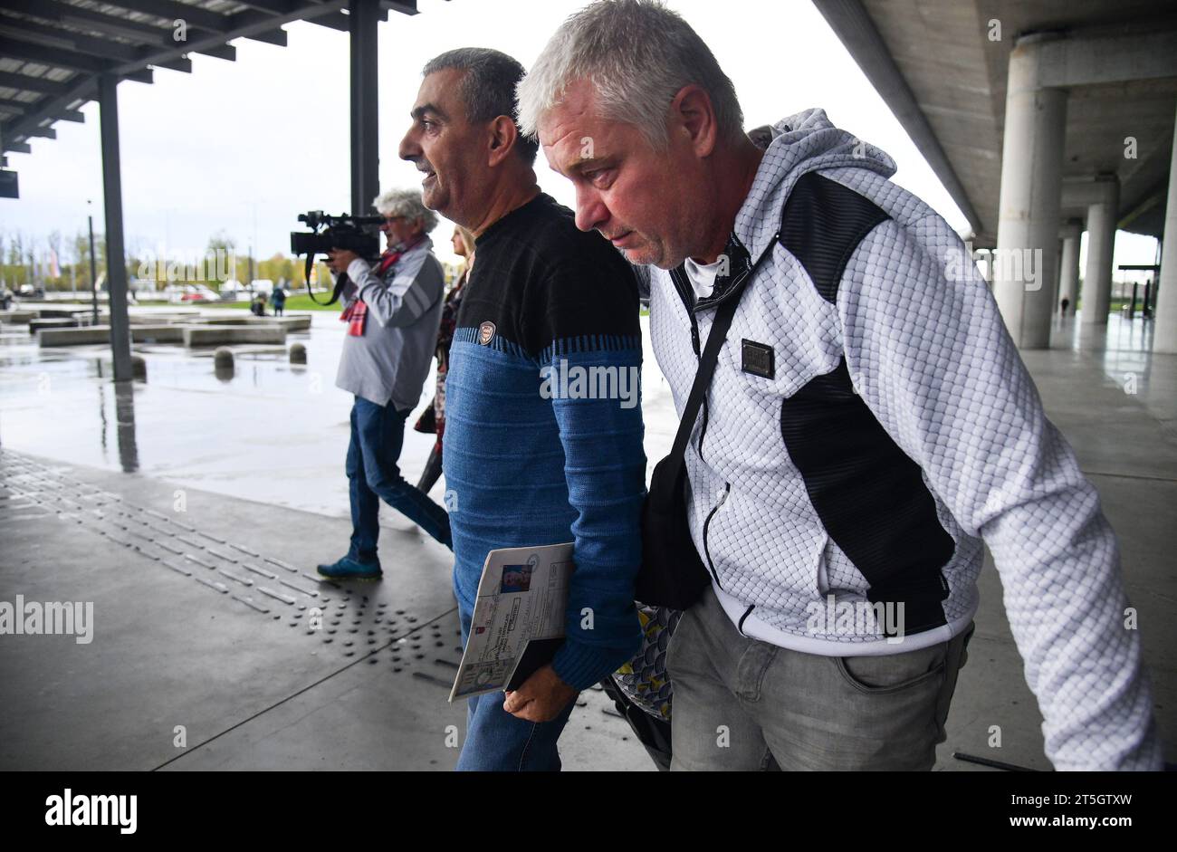Croatian citizens evacuated from Gaza arrived at the Zagreb airport ...