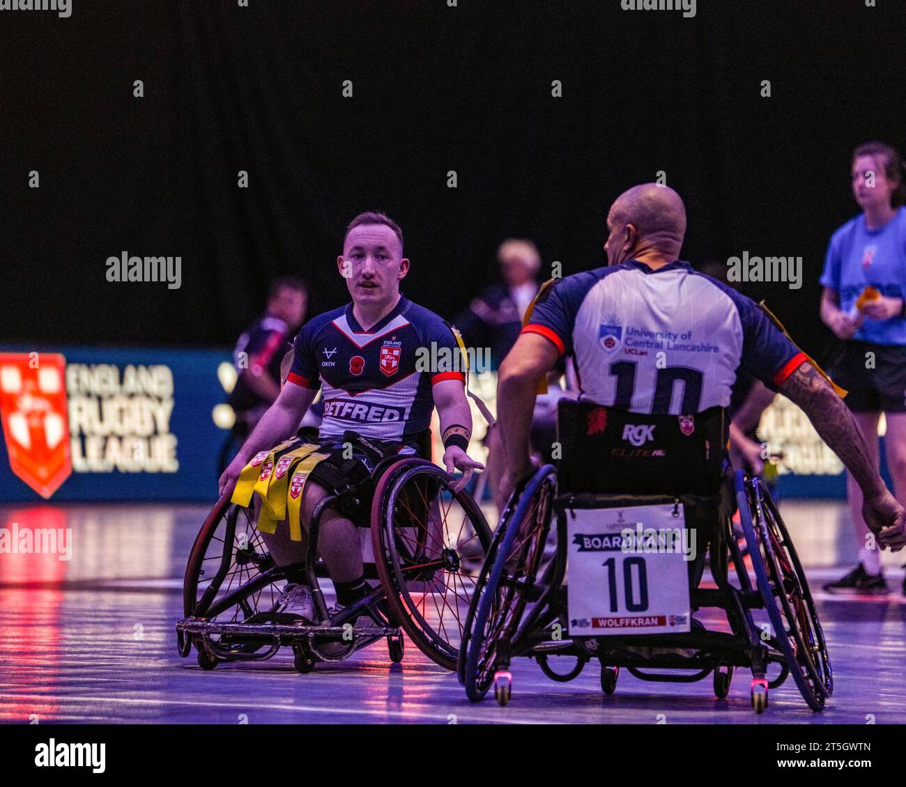 LEEDS, UK. 5 November 2023. England Rugby League v France Rugby League ...