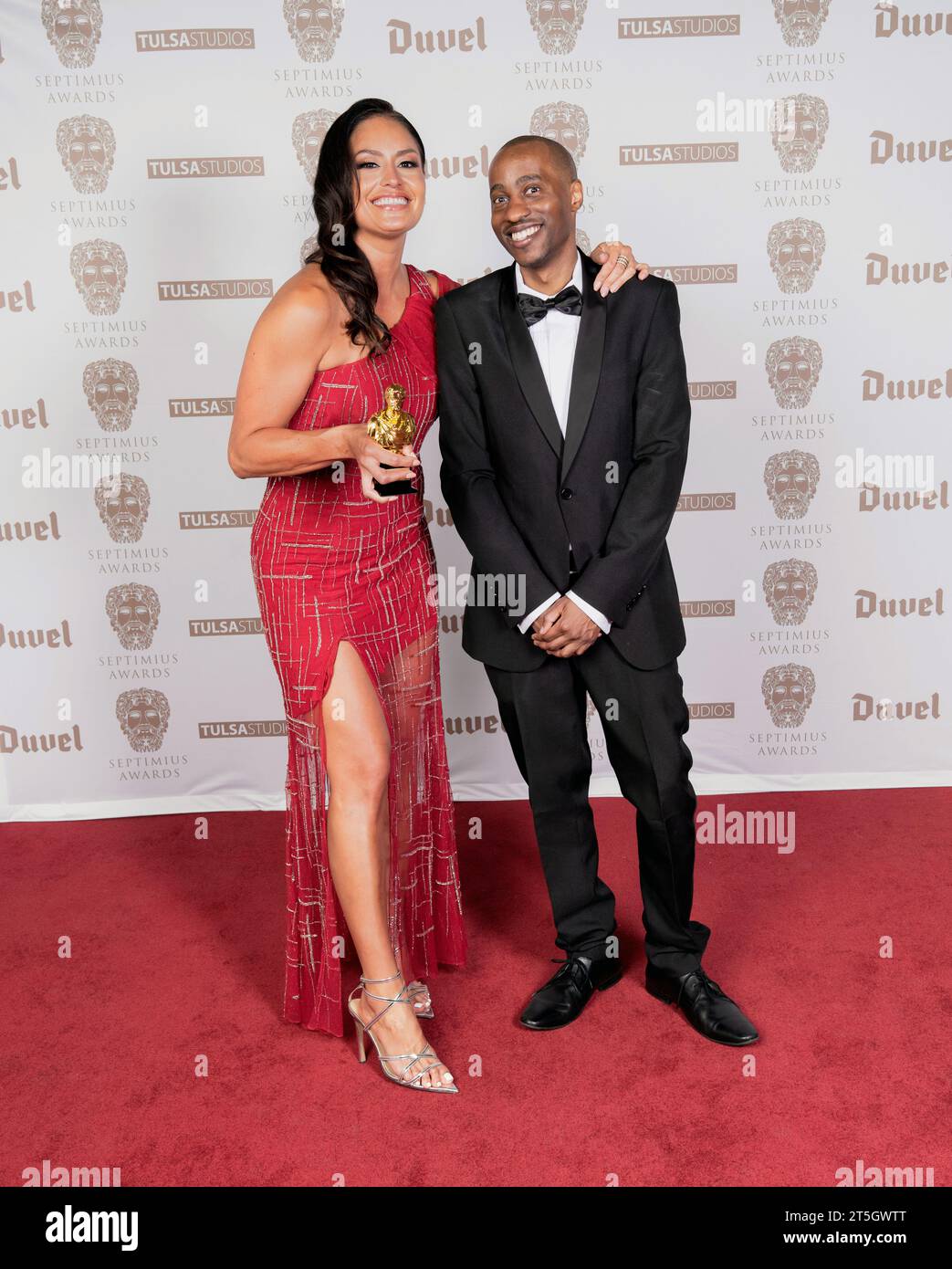 Jessica Meza - Jan-Willem Breure - Septimius Awards 2022 Red Carpet ...