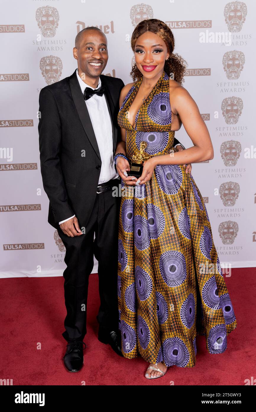 Nqobile Khumalo - Jan-Willem Breure - Septimius Awards 2022 Red Carpet ...