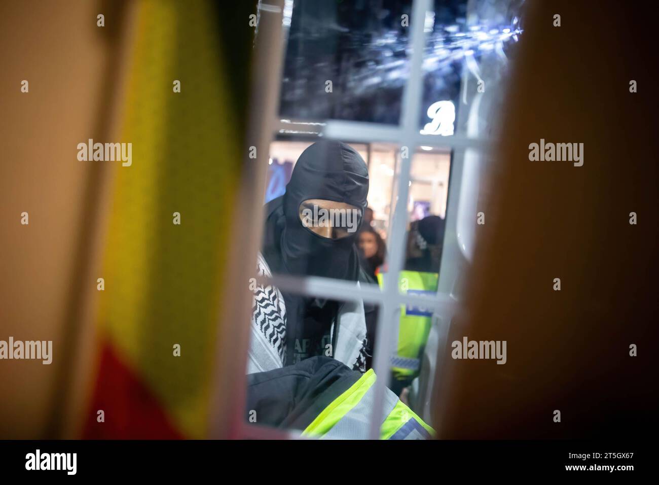 Protester arrested uk gaza hi-res stock photography and images - Alamy