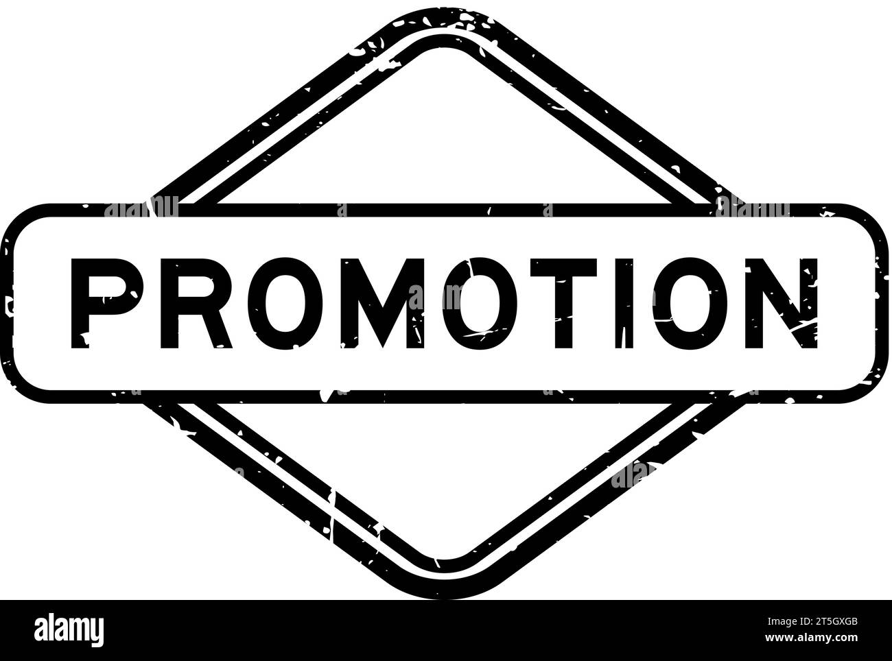 Grunge black promotion word rubber seal stamp on white background Stock Vector Image & Art - Alamy
