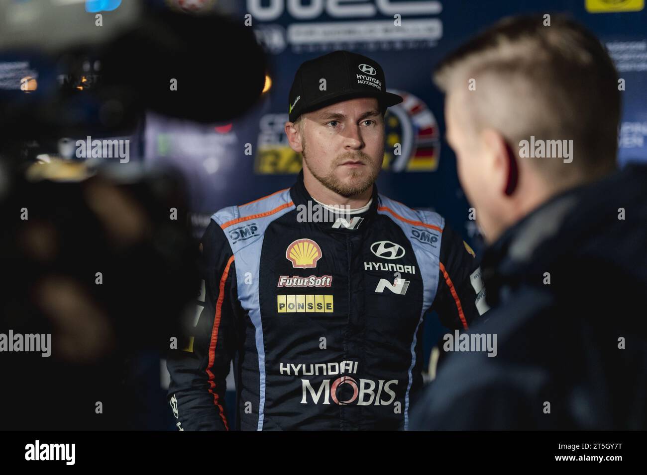 LAPPI Esapekka (FIN), HYUNDAI i20 N Rally1 Hybrid, portrait during the ...