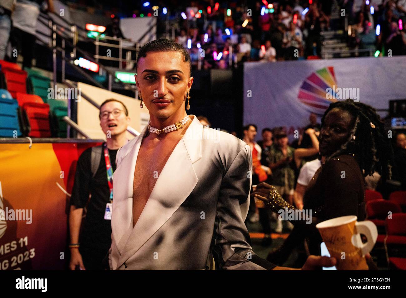 Hong Kong. 05th Nov, 2023. Virgin X attends the Gay Games 2023 Gala at ...