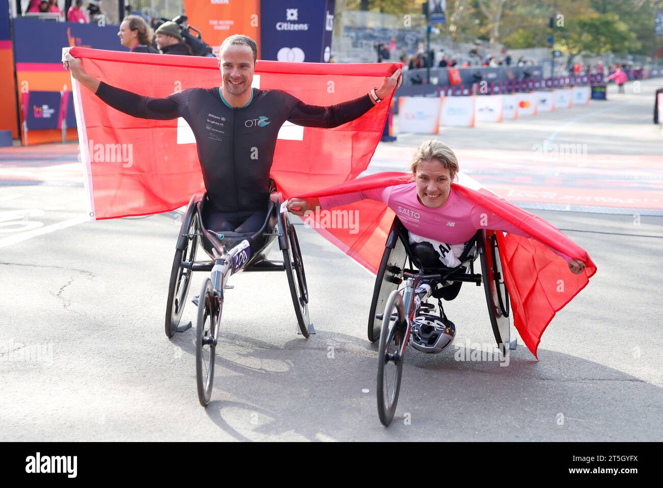 New York, United States. 05th Nov, 2023. Marcel Hug of Switzerland and ...