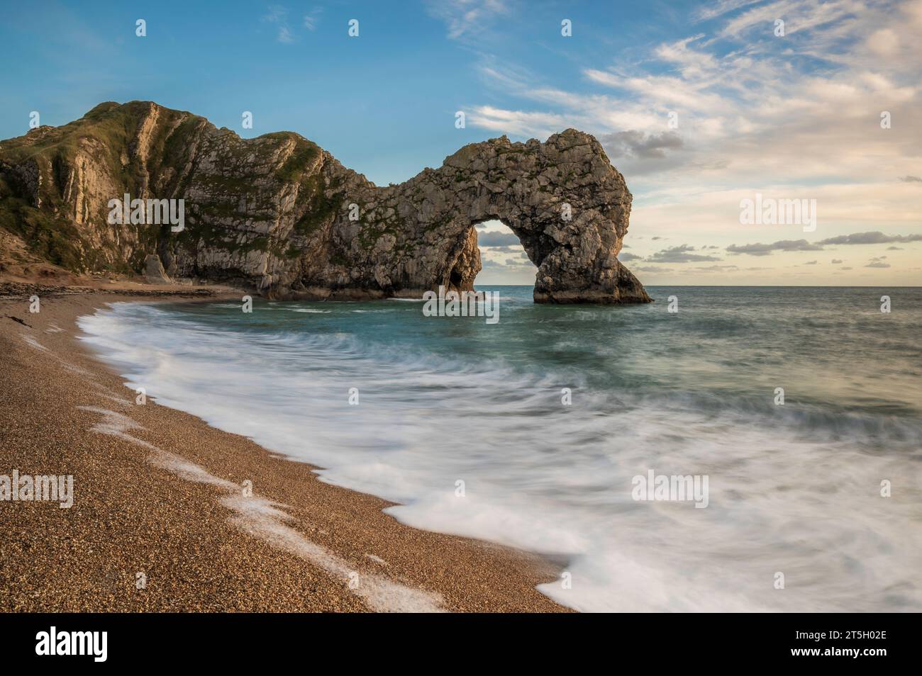 Durdle Door. Famous coastal geological feature on England's Jurassic ...