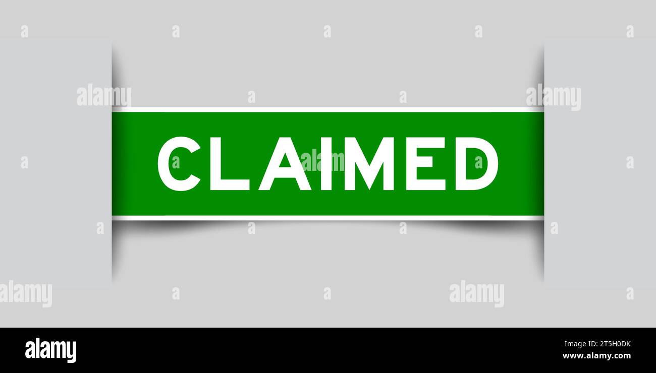 Been claimed Stock Vector Images - Alamy