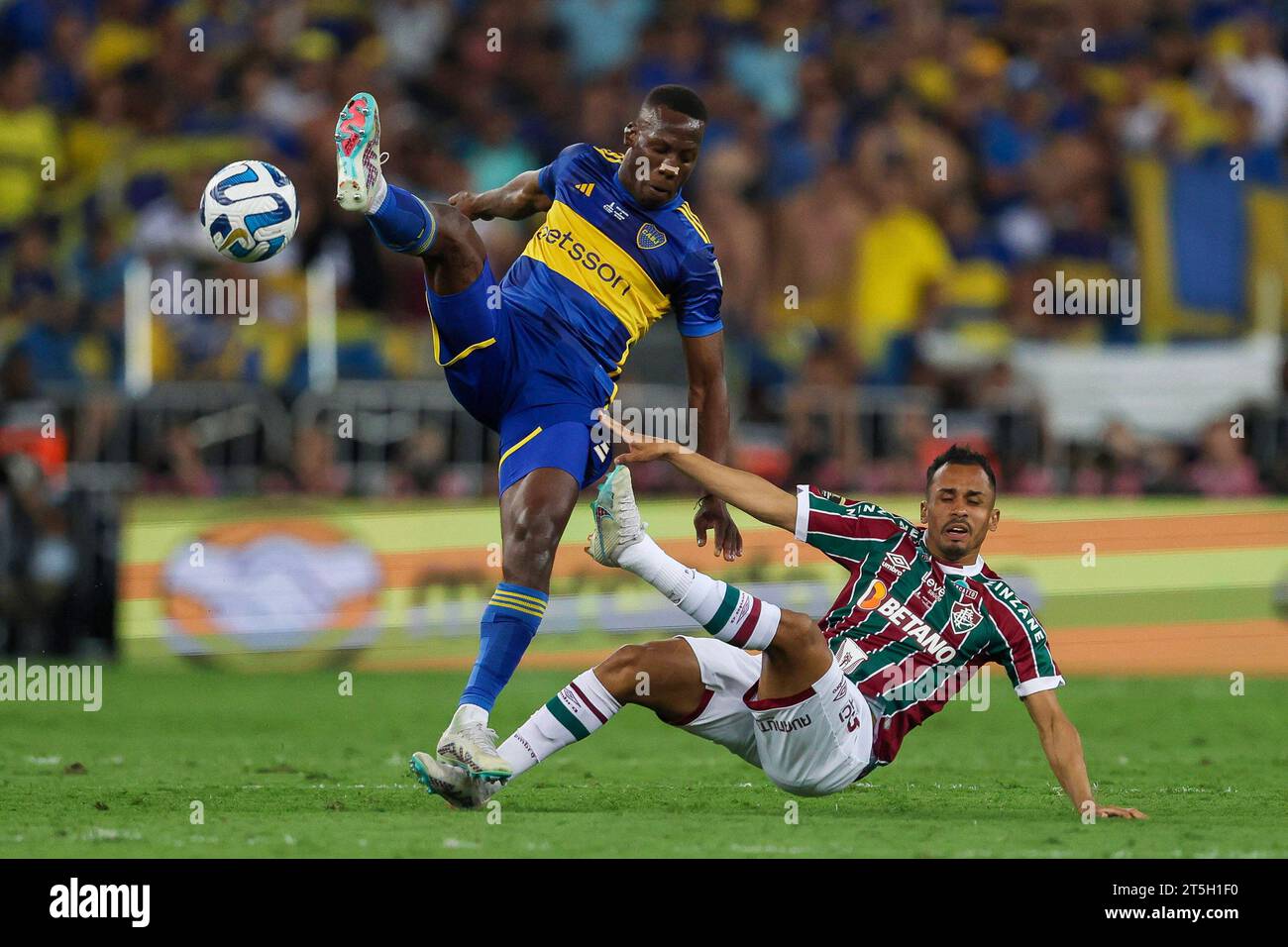 Rio de Janeiro, Brazil. 04th Nov, 2023. Luis Advincula of Boca Juniors ...