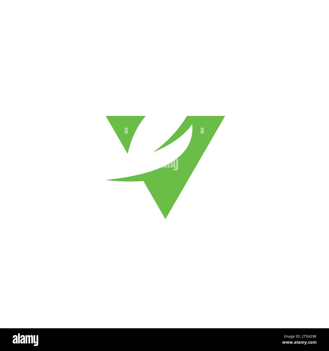 Floral font letter v Cut Out Stock Images & Pictures - Alamy