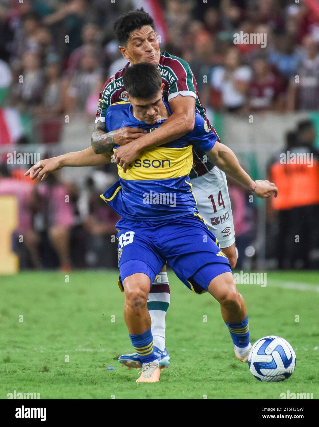 Rio De Janeiro, Brazil. 20th Oct, 2023. Vicente Taborda of Boca Juniors ...