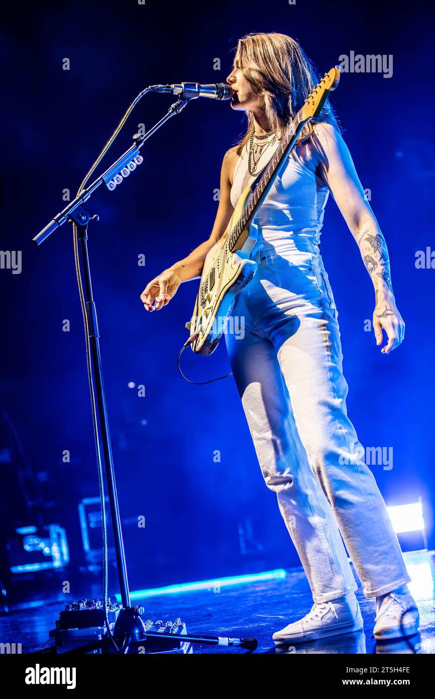 Milan, Italy. 04th Nov, 2023. The American band LARKIN POE performs ...